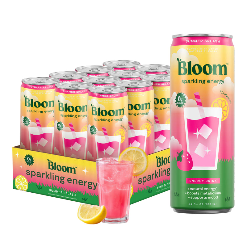 Sparkling Energy Drinks | Bloom Nutrition