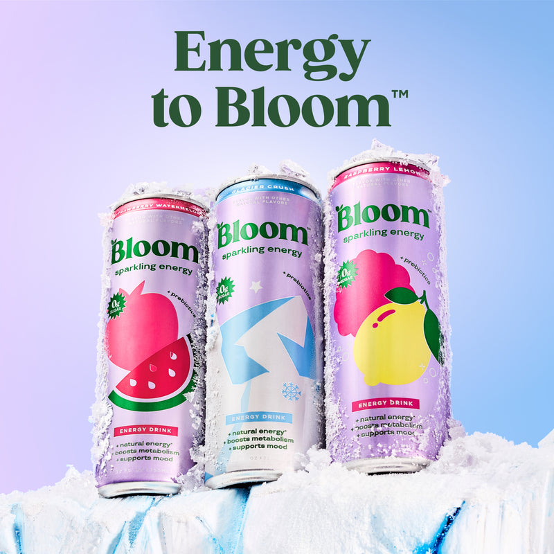 Sparkling Energy Drinks | Bloom Nutrition