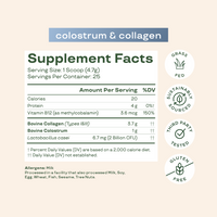 Colostrum & Collagen Peptides | Bloom Nutrition